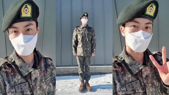 BTS Jin shares first post since his military enlistment