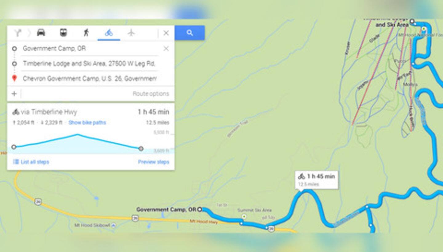Google Maps introduces wheelchair accessible routes | NewsBytes