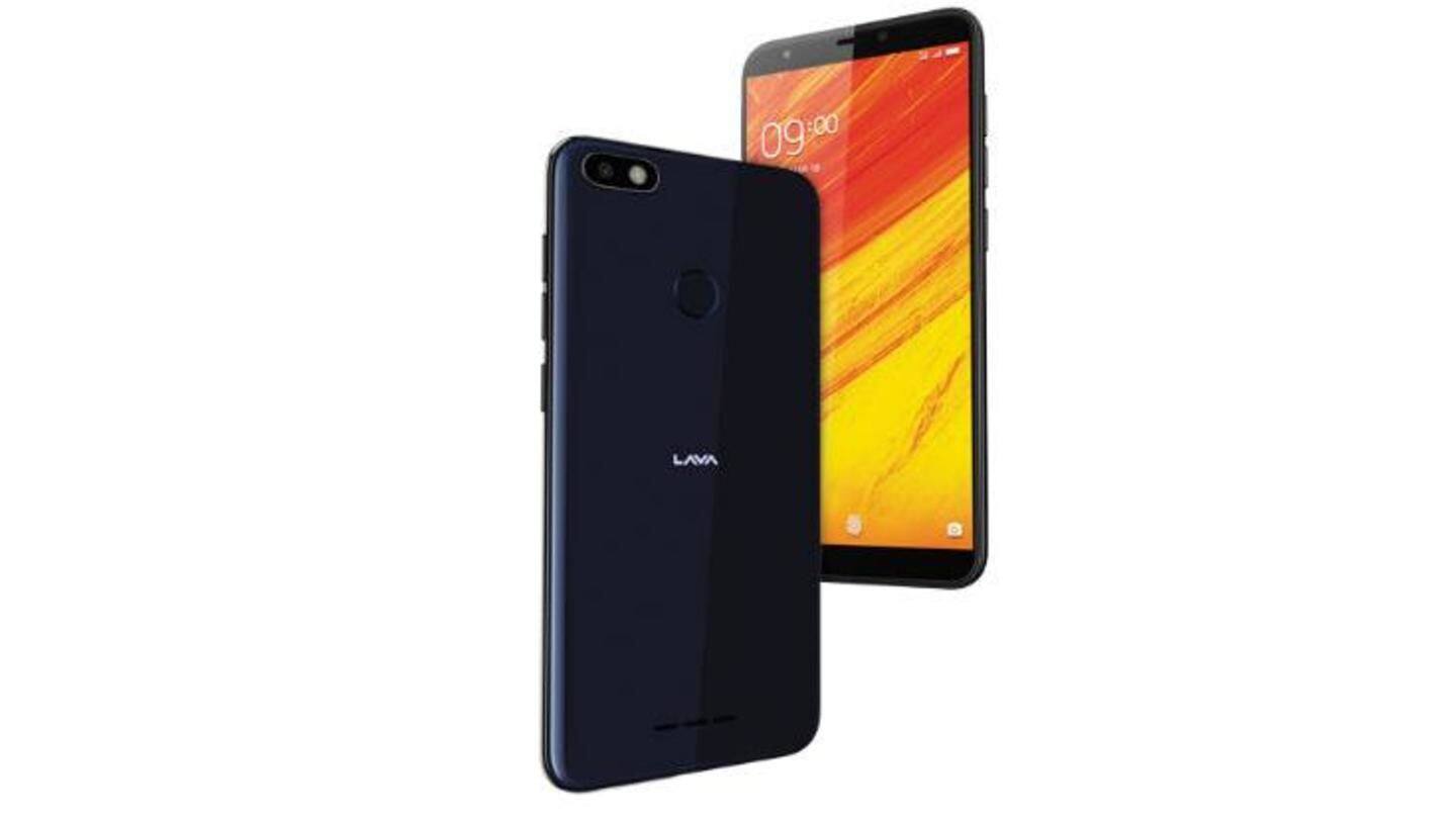 Lava launches Z91 smartphone with face unlock at Rs. 9,999 | NewsBytes
