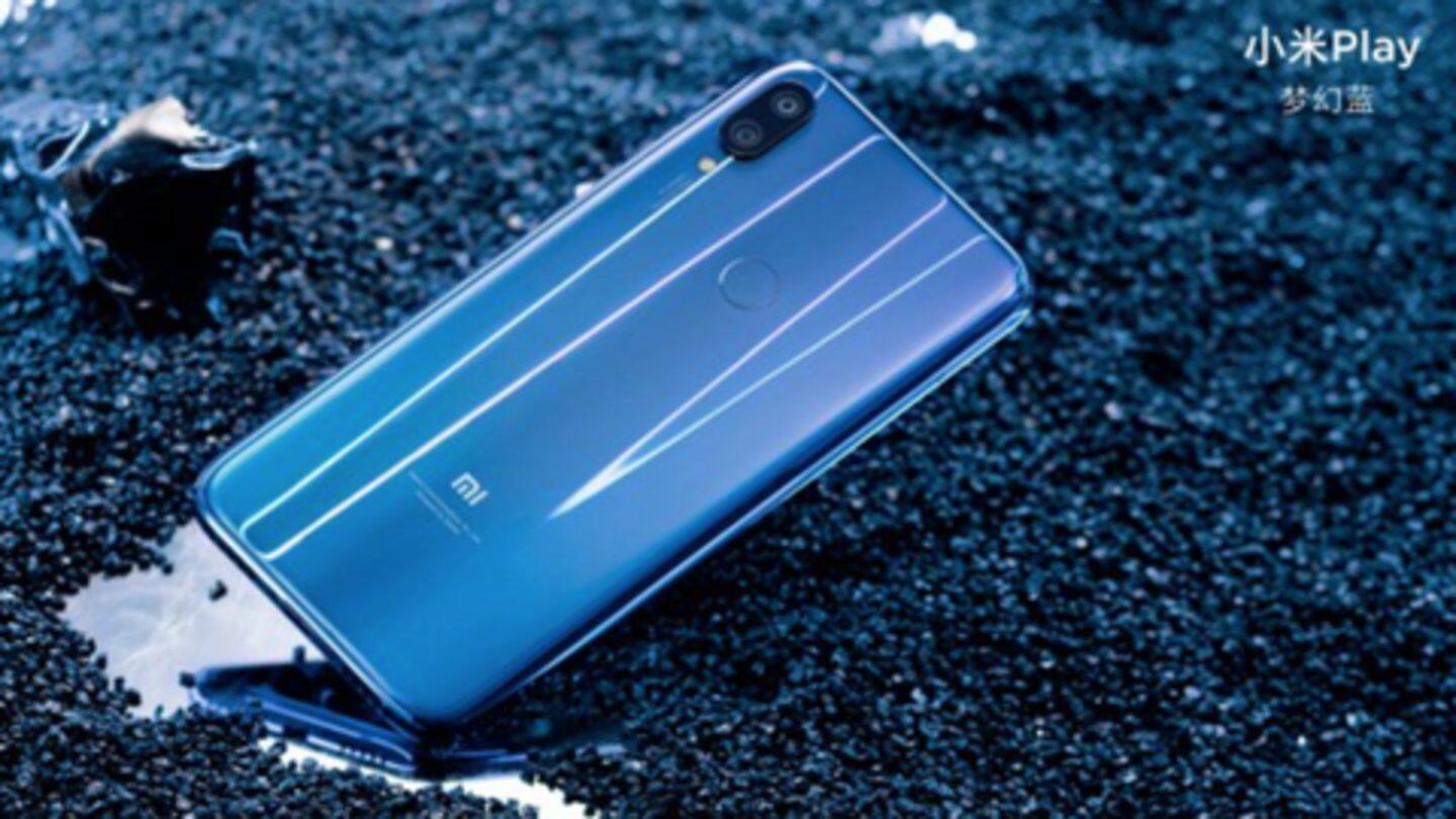 Xiaomi Mi Play official images reveal design and key features | NewsBytes