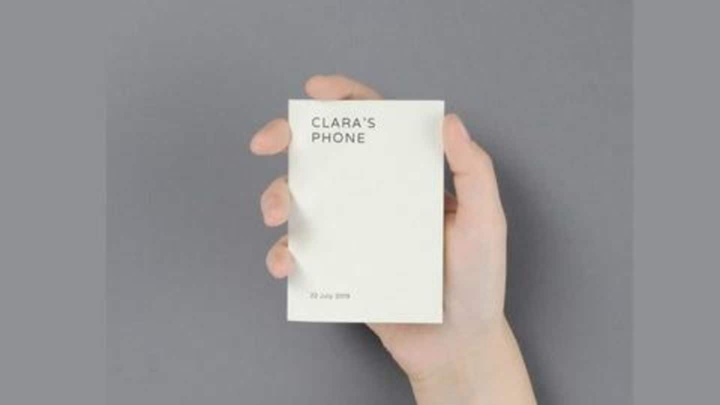 Google's new phone is just a piece of paper