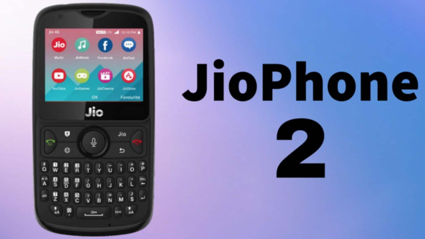 JioPhone 2 sales start from August-15: Here's how to buy | NewsBytes