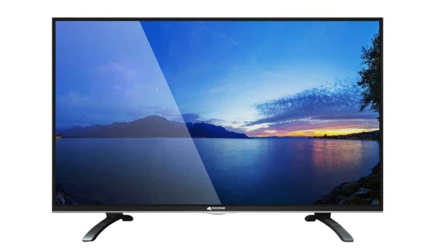 Micromax launches Android-based Smart TVs in India | NewsBytes