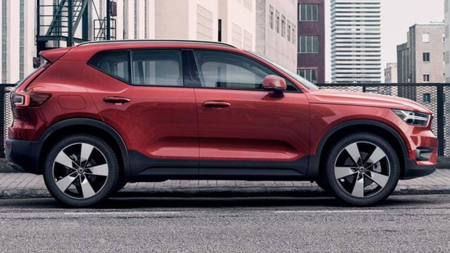 Volvo's first ever small SUV to be launched in June | NewsBytes