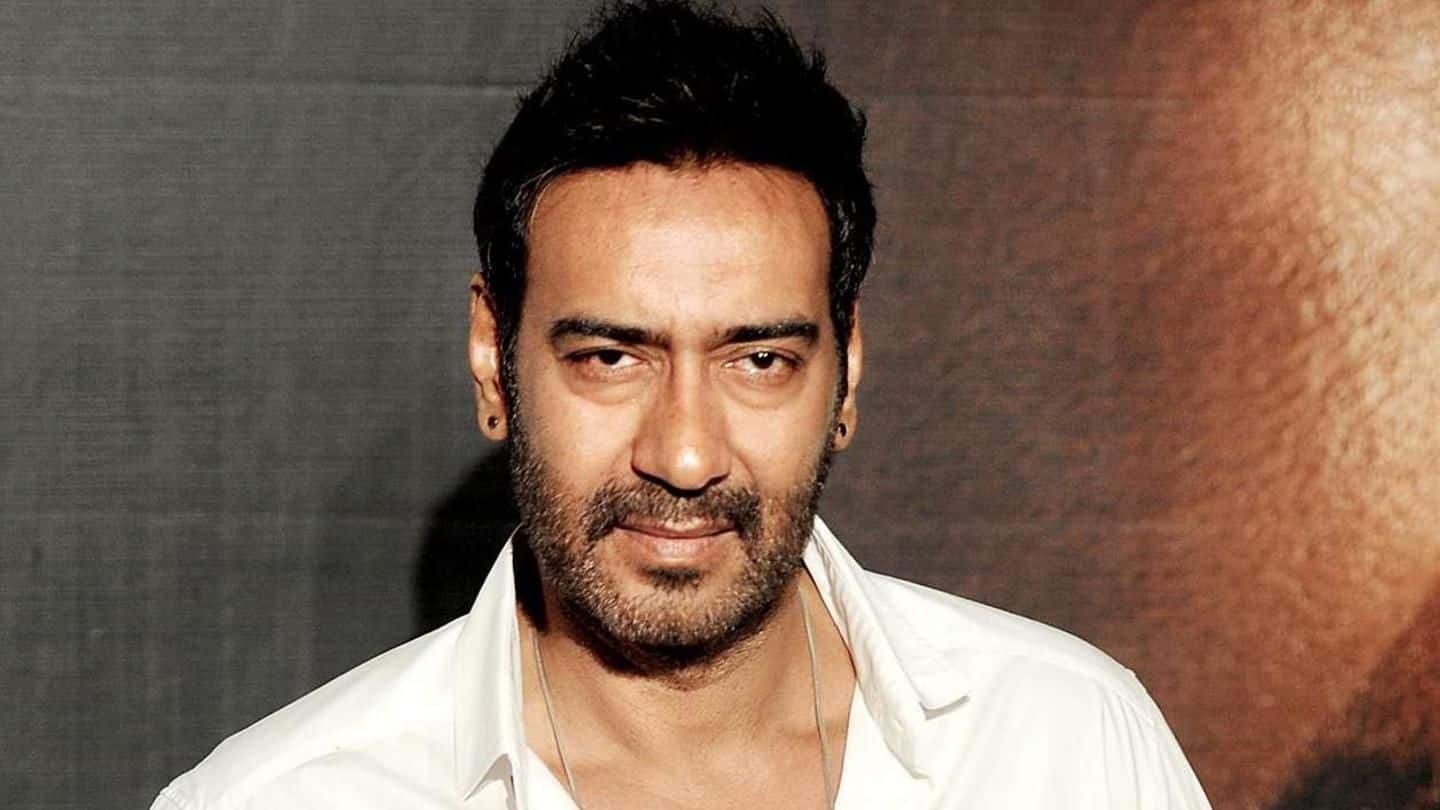 Despite getting diagnosed with tennis elbow, Ajay Devgn continues work ...