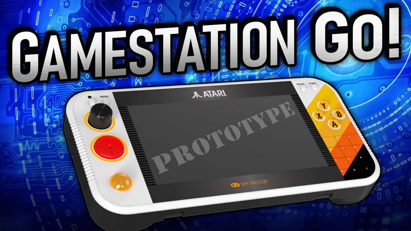 Atari's Gamestation Go handheld is now available for preorder