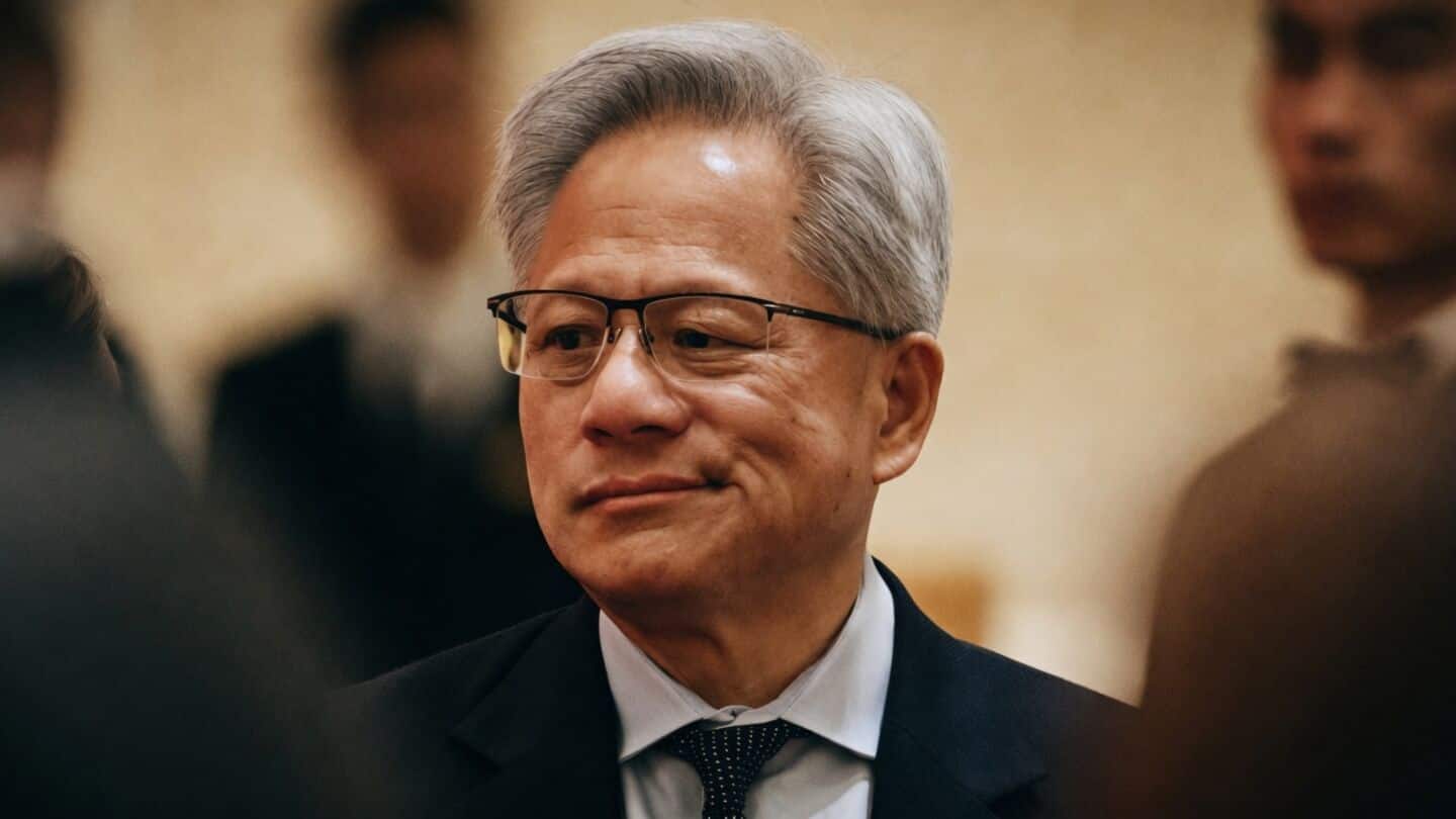 Jensen Huang in Seoul calls AI stock slump buying opportunity