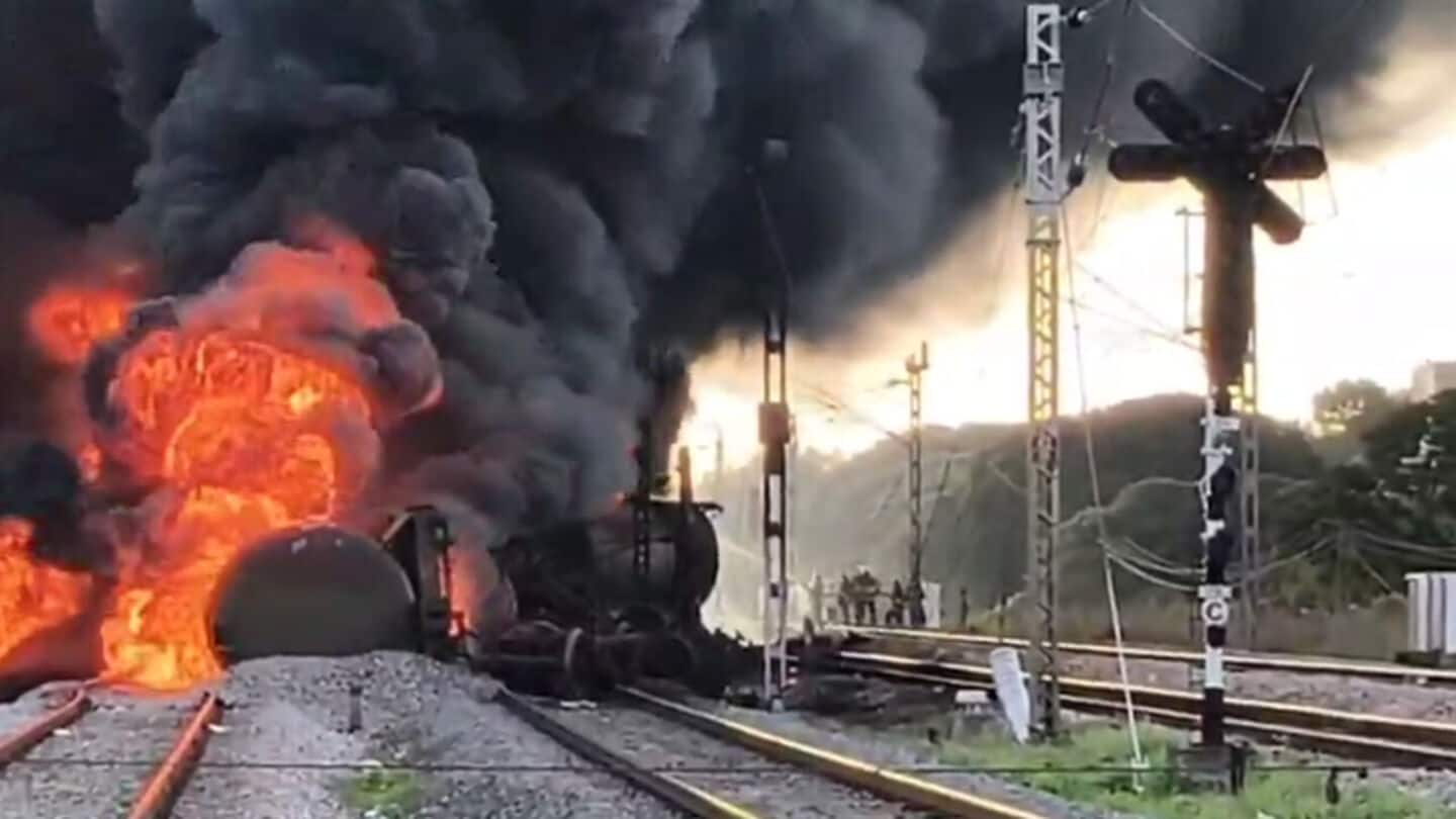 Train accident: Canceled trains from Chennai Central post oil tanker fire