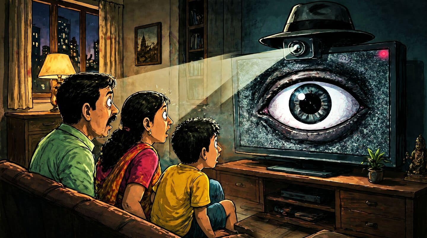 Smart TVs in India use ACR to quietly log viewing