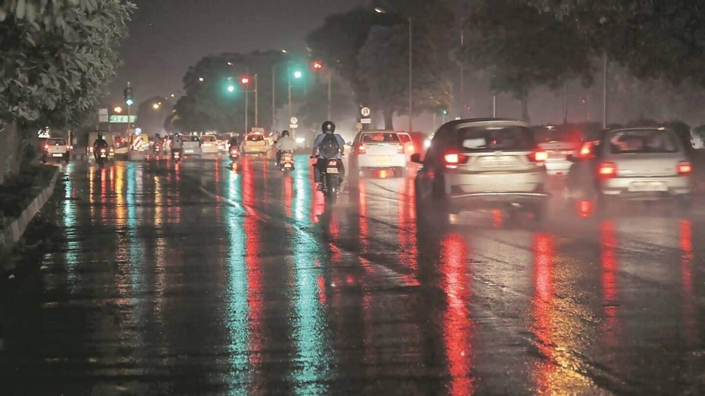 Chilly November night in Chandigarh since 2020