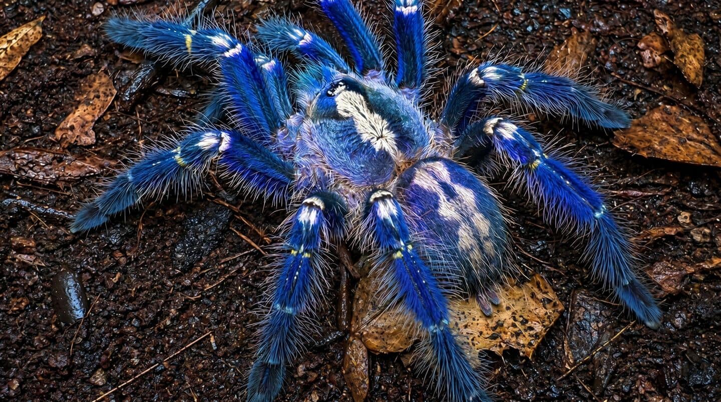 Andhra Pradesh Forest Department begins April survey for peacock tarantula