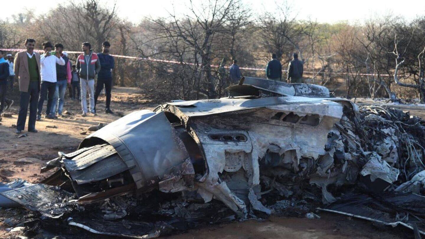Fatal crash during routine IAF training