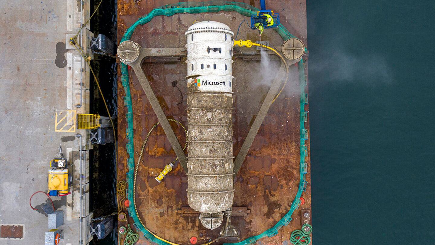 How deep ocean water can cool data centers