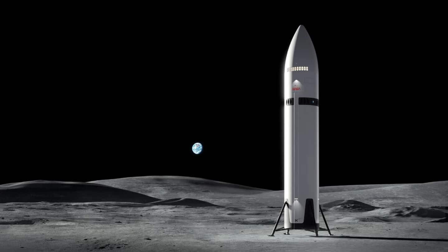 SpaceX reveals new lunar lander design for NASA's Artemis program