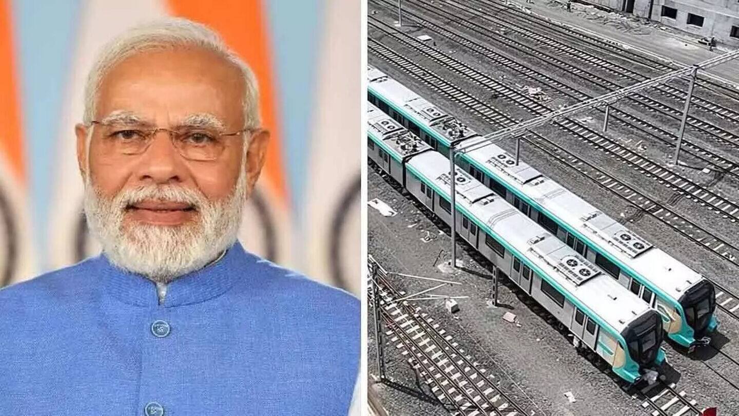 PM Modi opens last stretch of Mumbai Metro Line-3