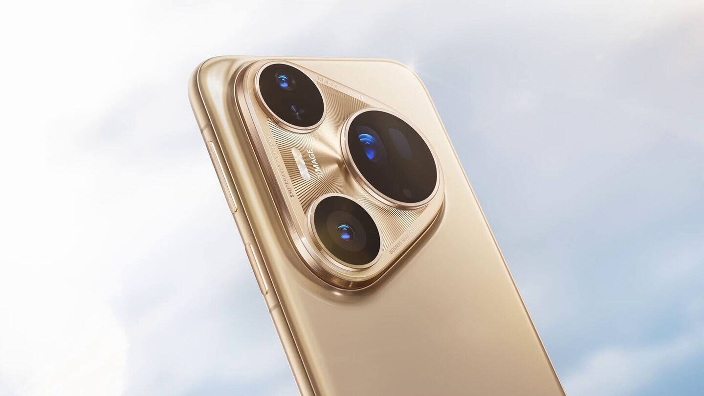 Huawei's new phone combines dual telephoto lenses