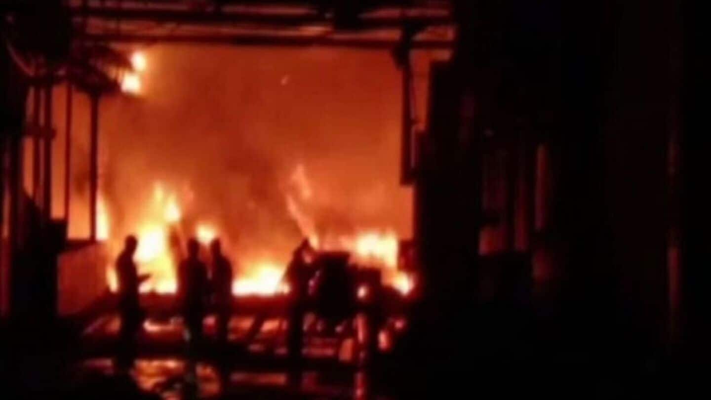 Delhi: Woman dies of suffocation in fire at mattress unit