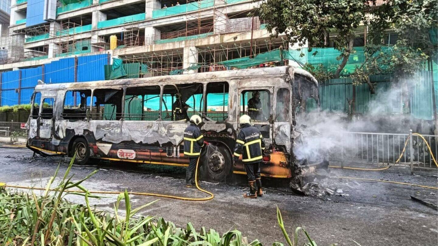Mumbai: Tempo traveler hits BEST bus, kills pedestrian