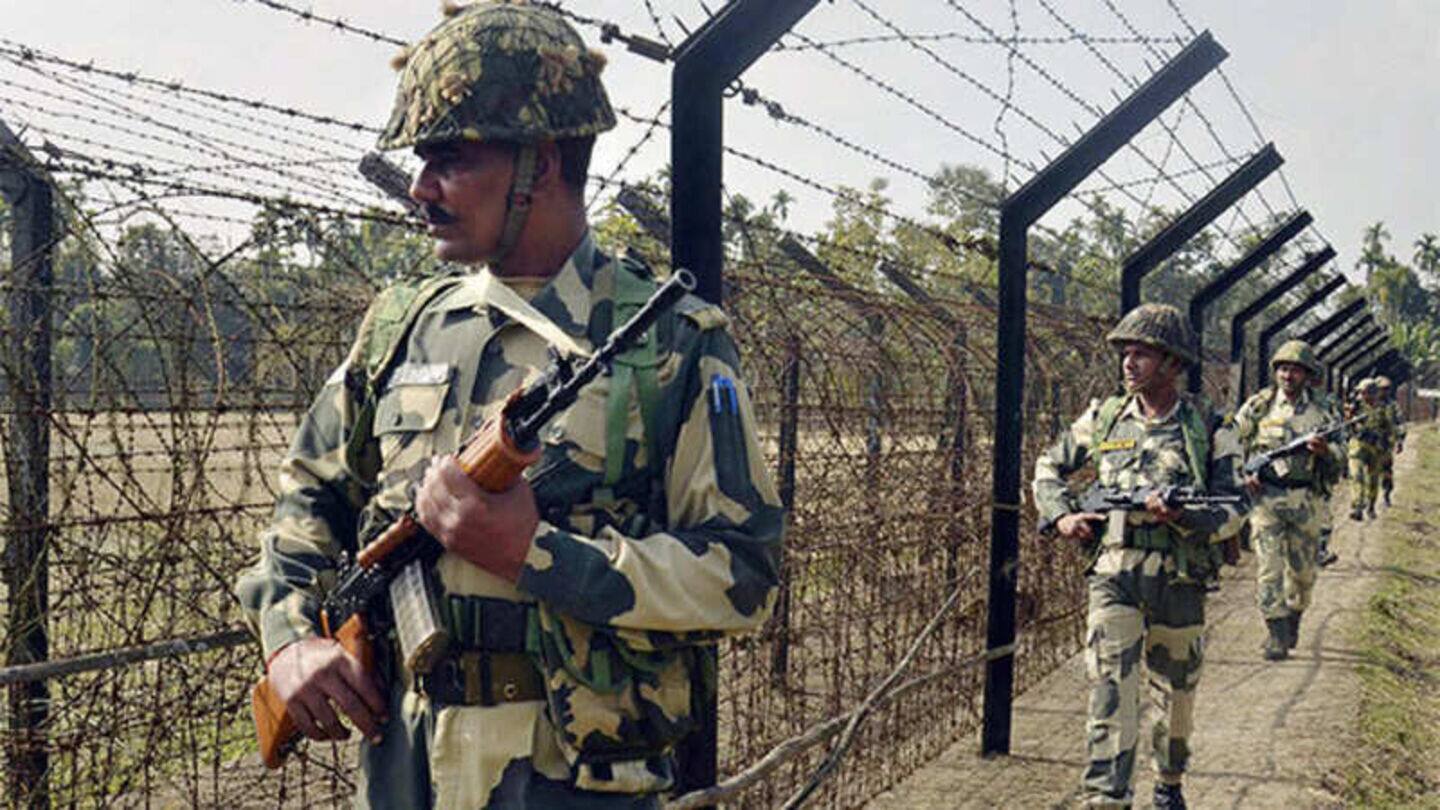 Bangladeshi border guard detained by BSF in Tripura