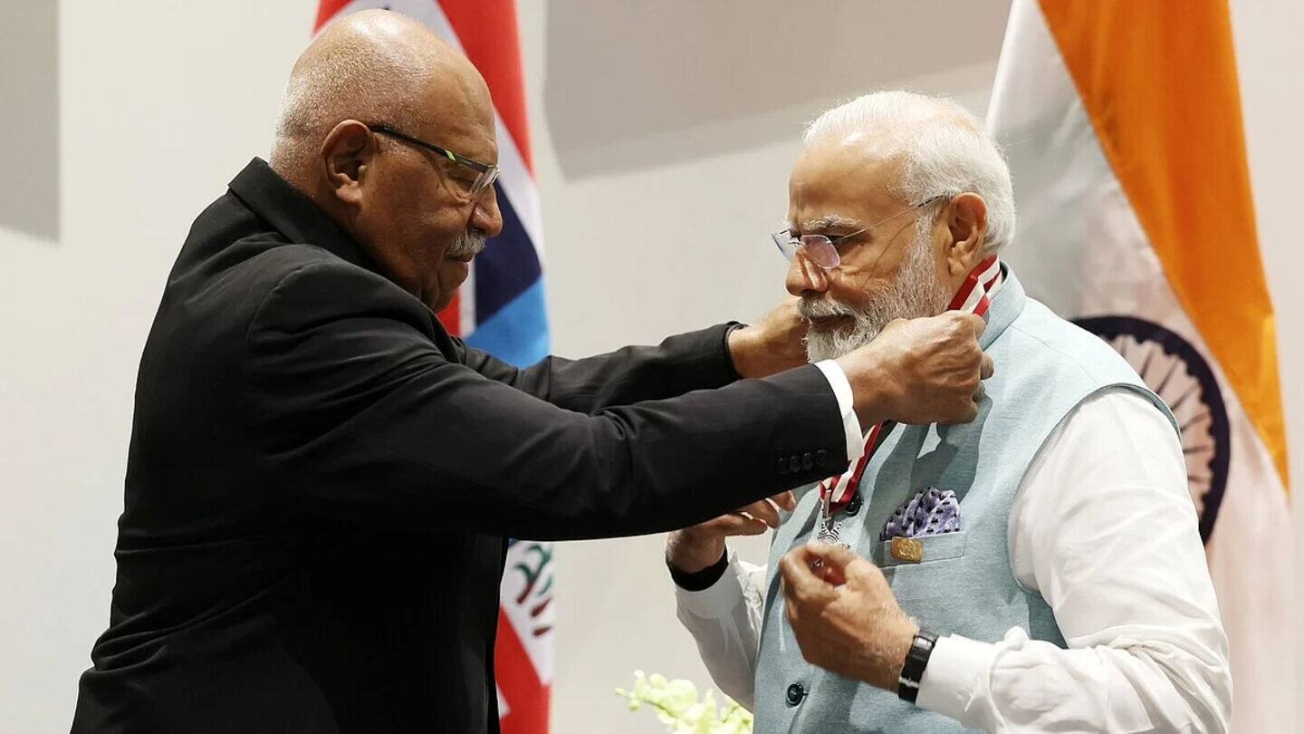 Fiji PM Rabuka arrives in India on 1st official visit