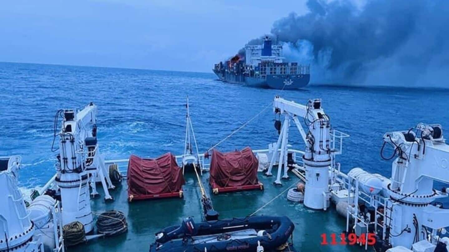 Indian Navy executes successful salvage operation on distressed vessel