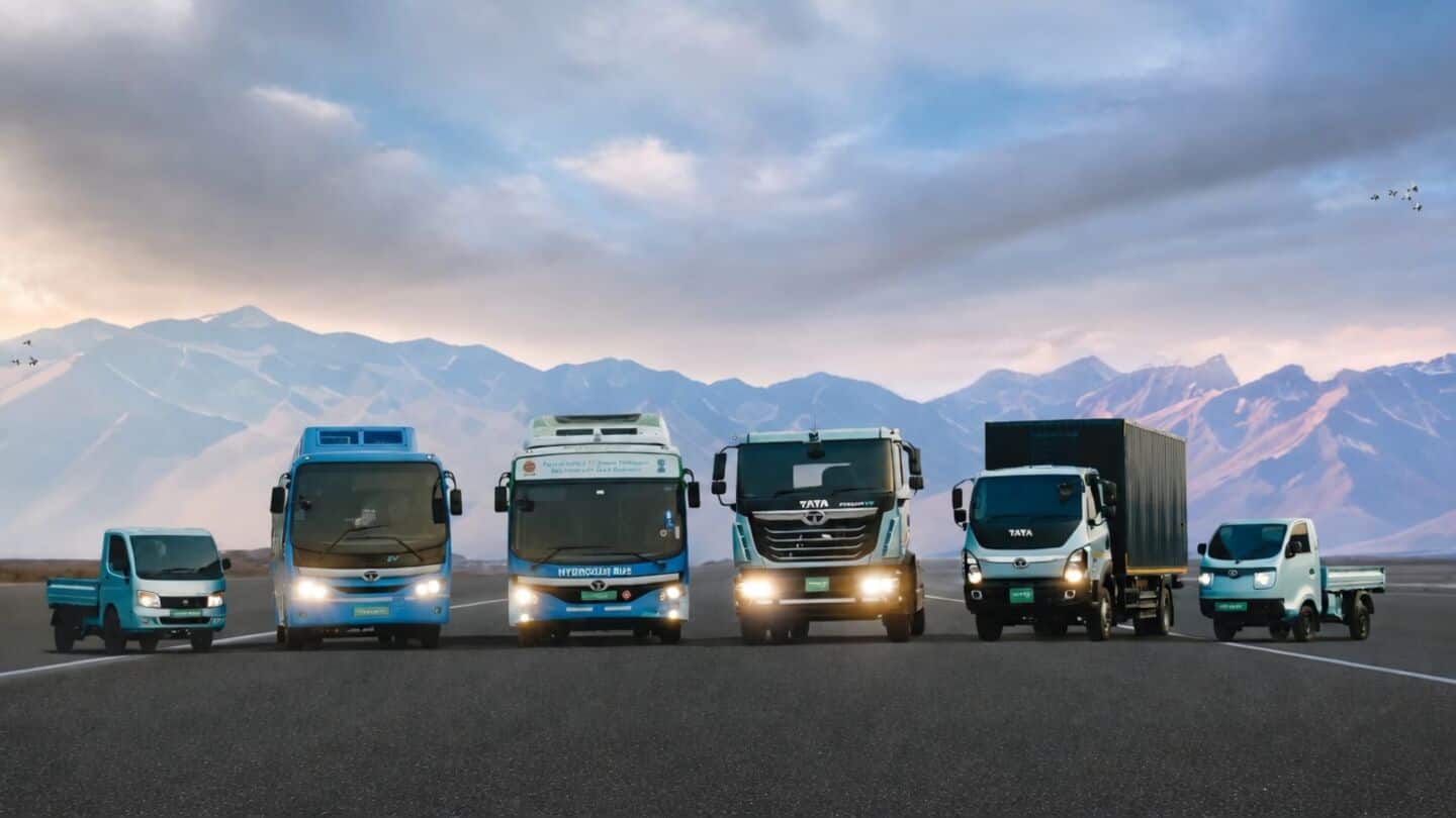 Tata Motors secures 3,400+ orders for electric commercial vehicles