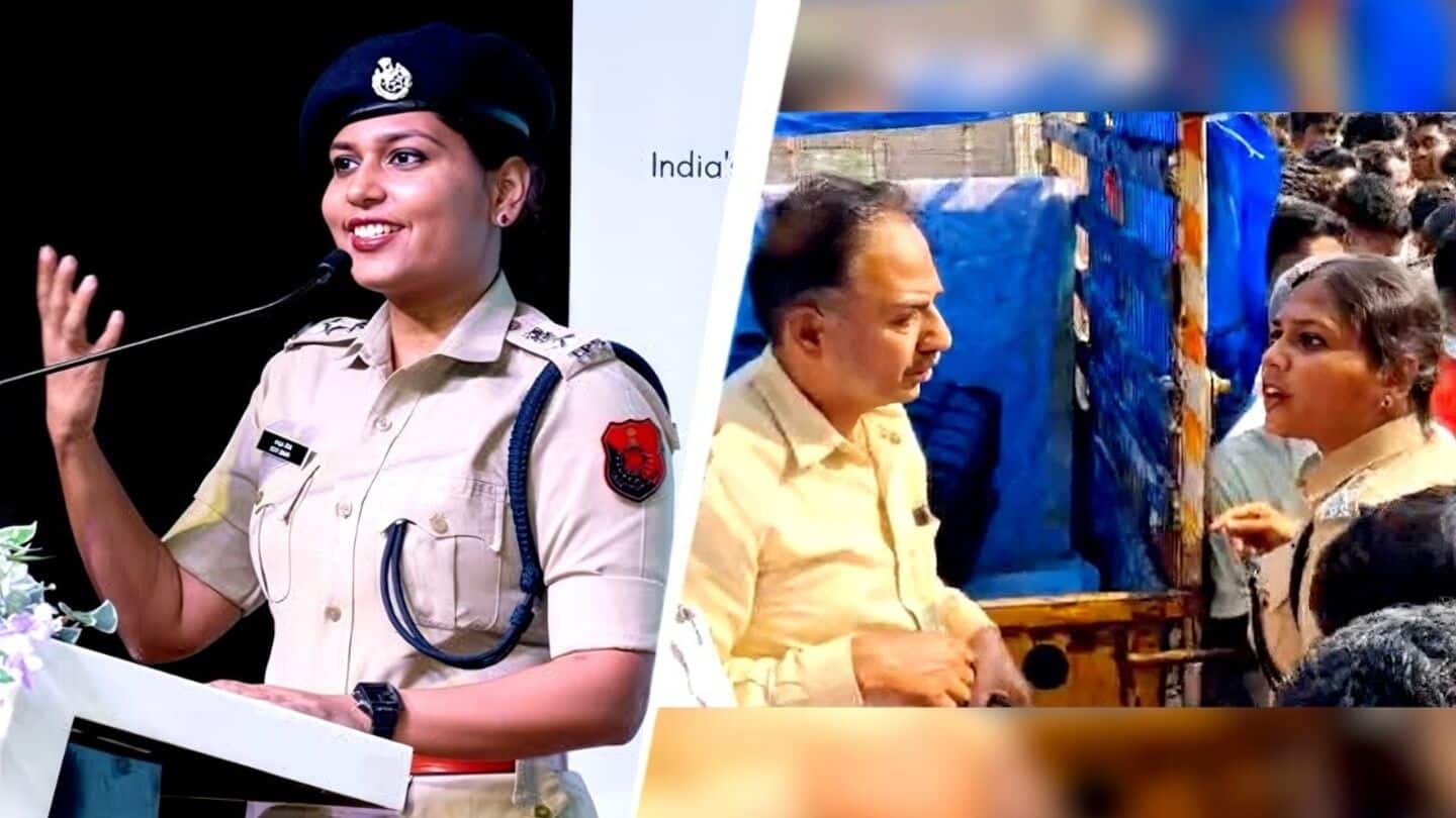 Who is IPS officer Isha Singh, transferred after viral rally video?