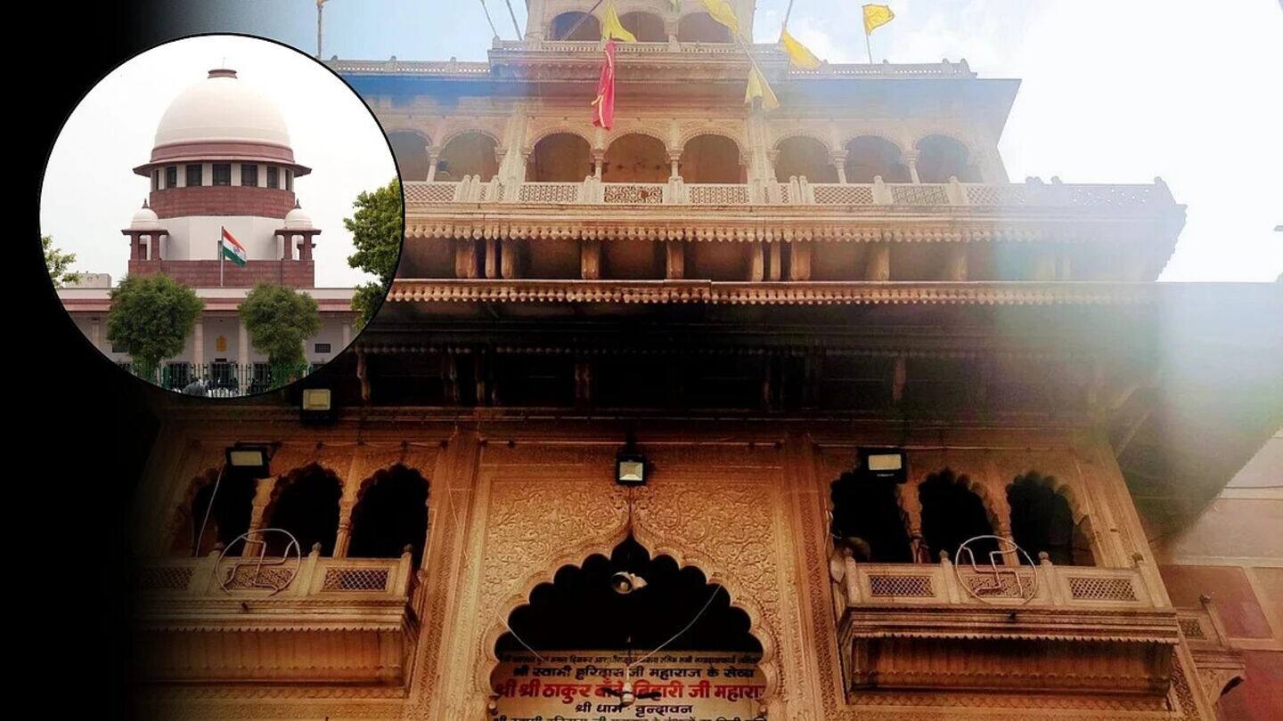 Supreme Court halts UP's Bankey Bihari Temple takeover plan