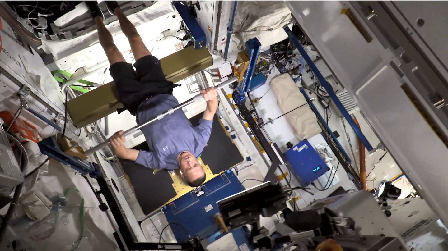 Why exercise is essential for astronauts in space