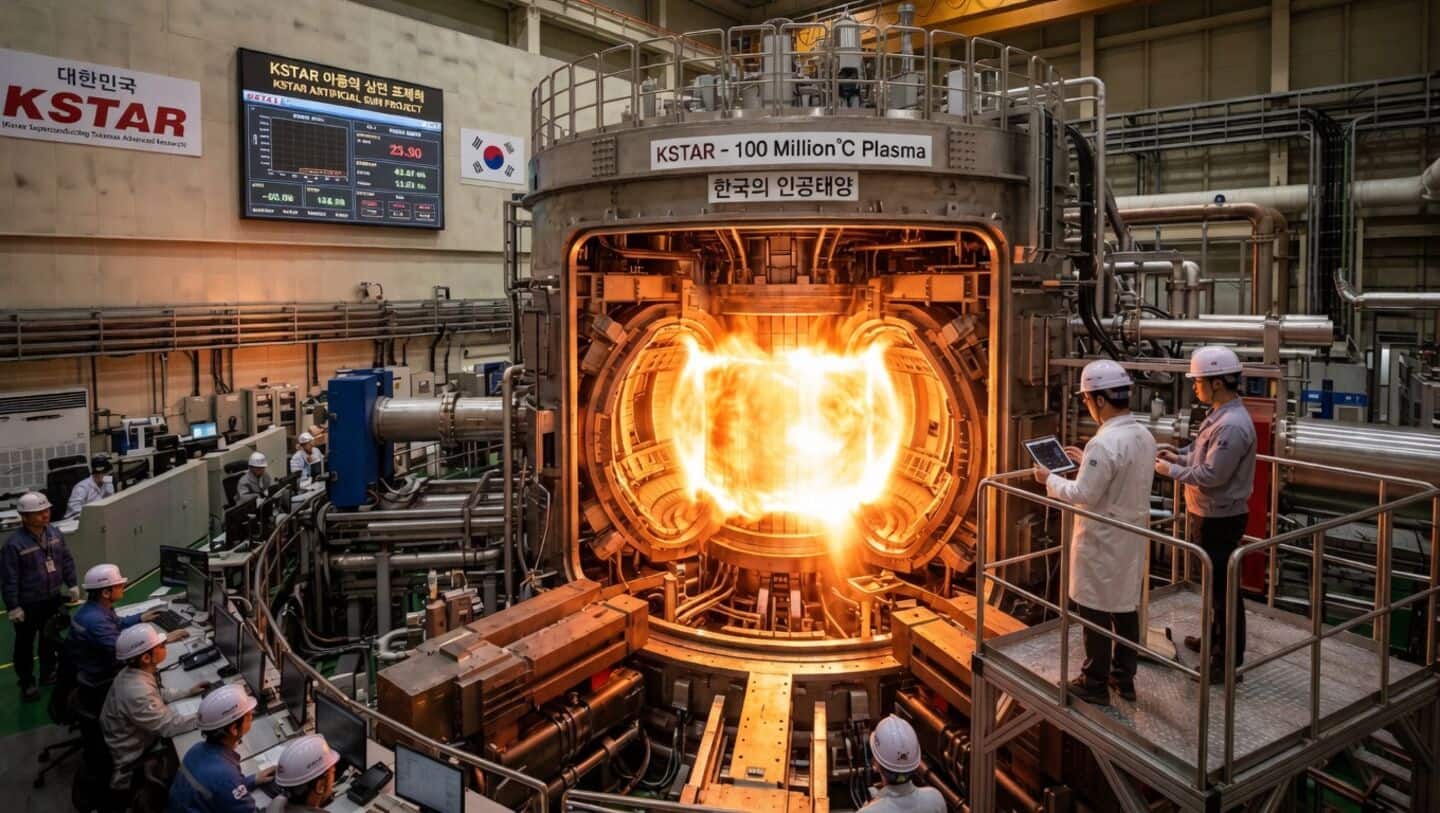 South Korea's KSTAR sustains plasma and reaches 100 million c