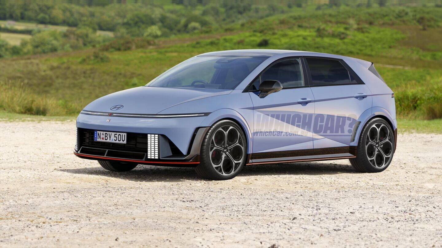 Hyundai's Ioniq 3 EV hatchback design revealed ahead of debut