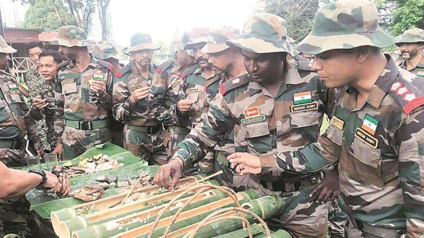 Search for militants on in Dharni Top area