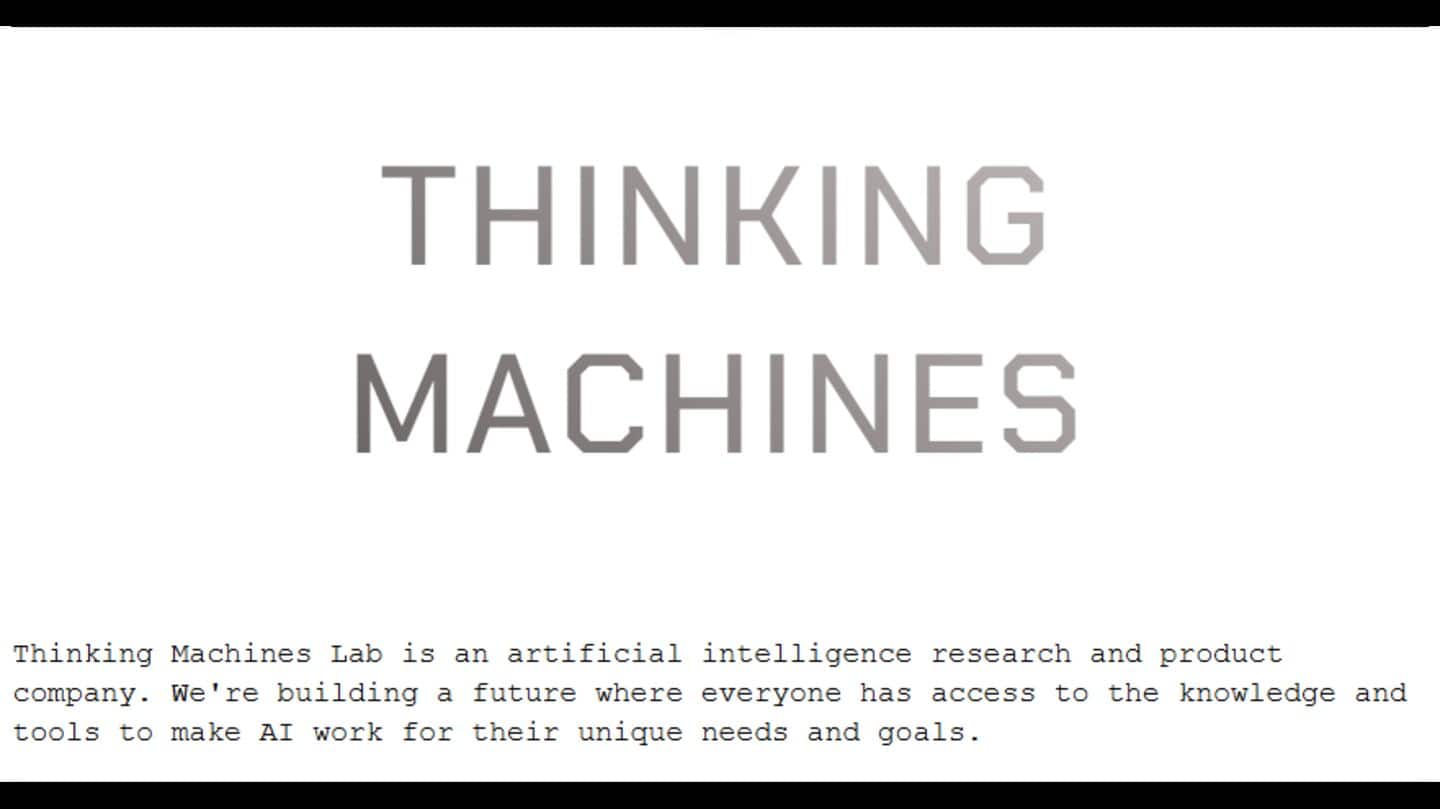 PyTorch co-creator Soumith Chintala joins Thinking Machines Lab