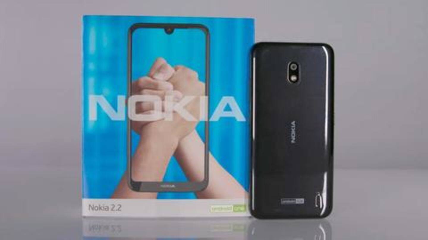 Nokia 2.2, the cheapest Android-One phone, now available in India ...