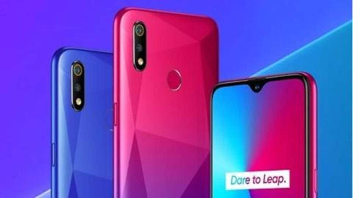 Realme 3i launched in India, price starts at Rs. 8,000 | NewsBytes