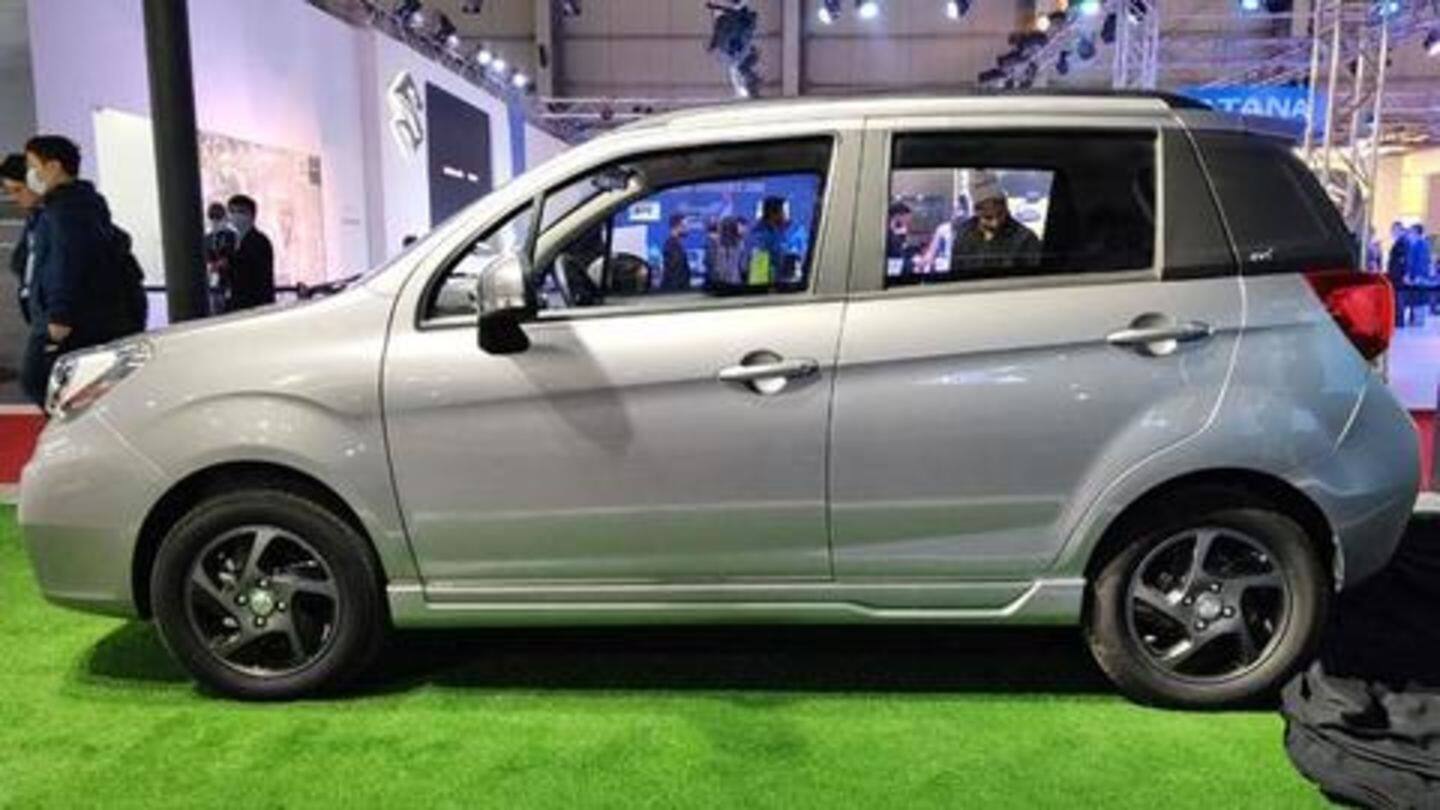Auto Expo 2020: India-bound Haima E1 electric car unveiled | NewsBytes
