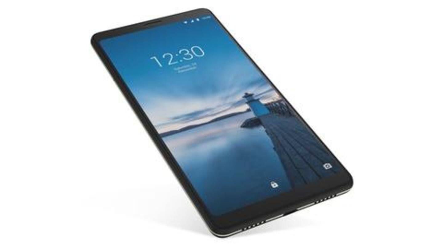 Lenovo Tab V7 launched in India at Rs. 13,000 | NewsBytes