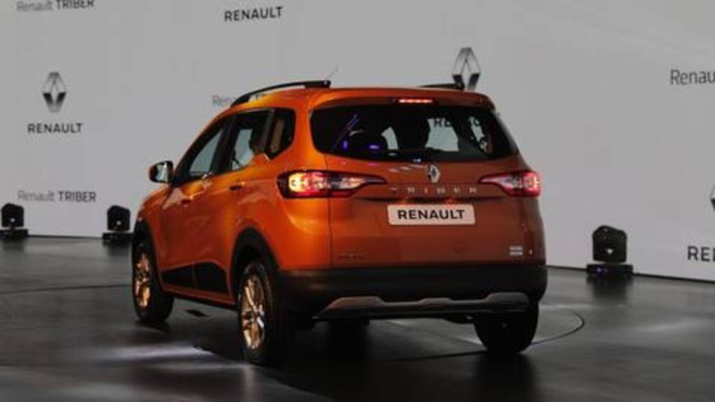 SUV Renault Triber unveiled in India: Here's everything to know | NewsBytes
