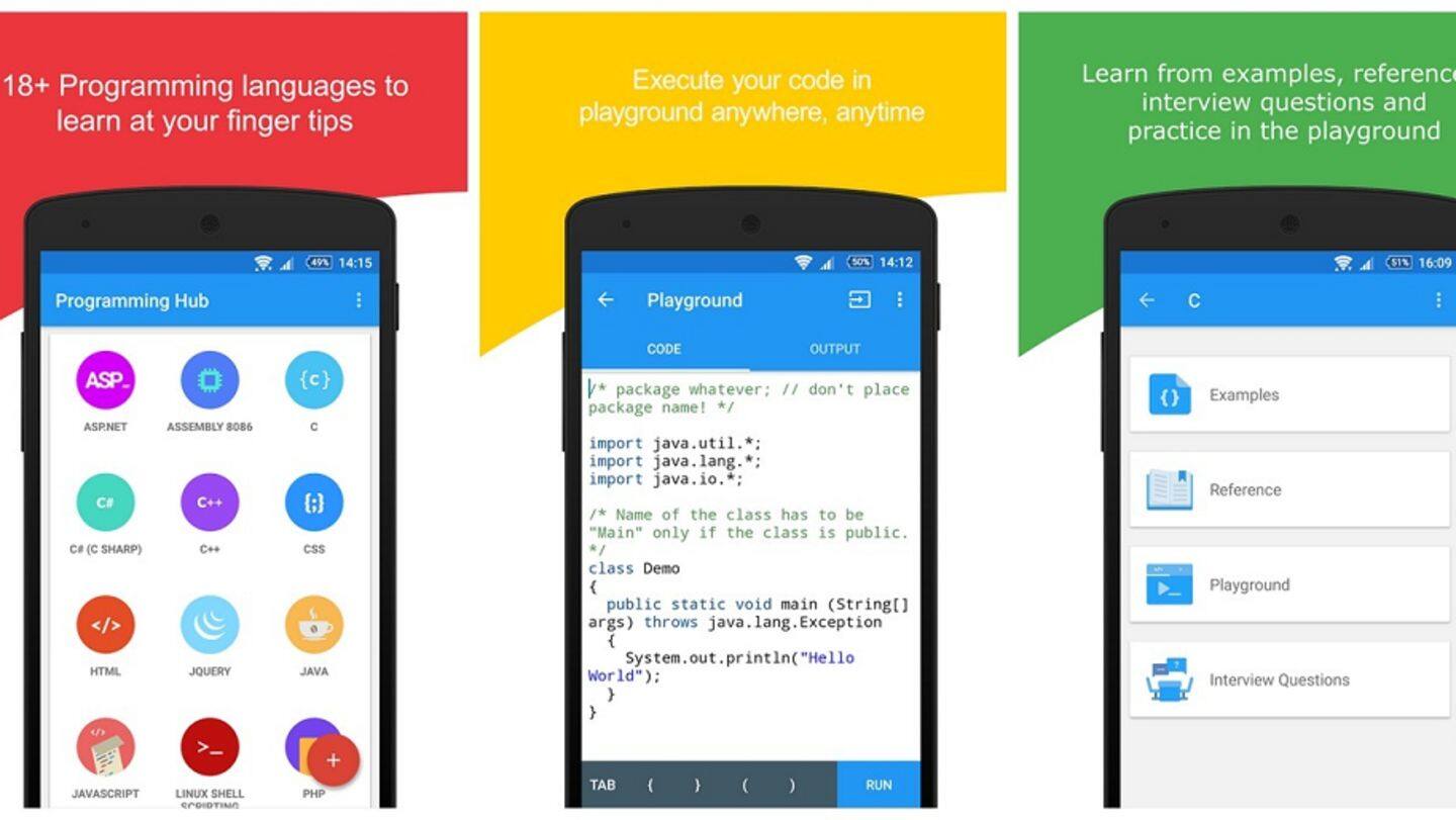 Want to learn coding? These 5 apps can help | NewsBytes