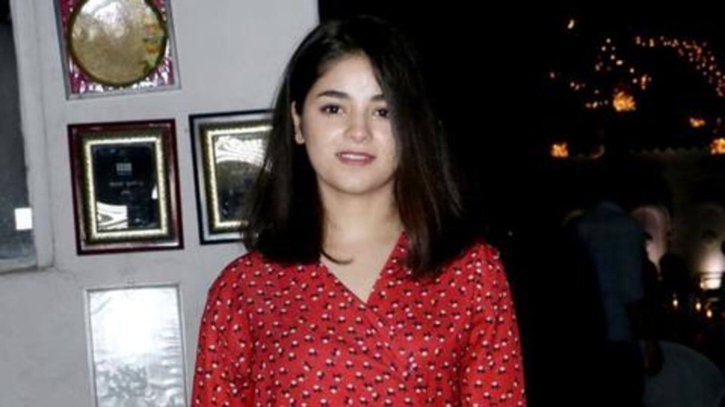 Our voices have been silenced: Zaira Wasim talks about Kashmir | NewsBytes