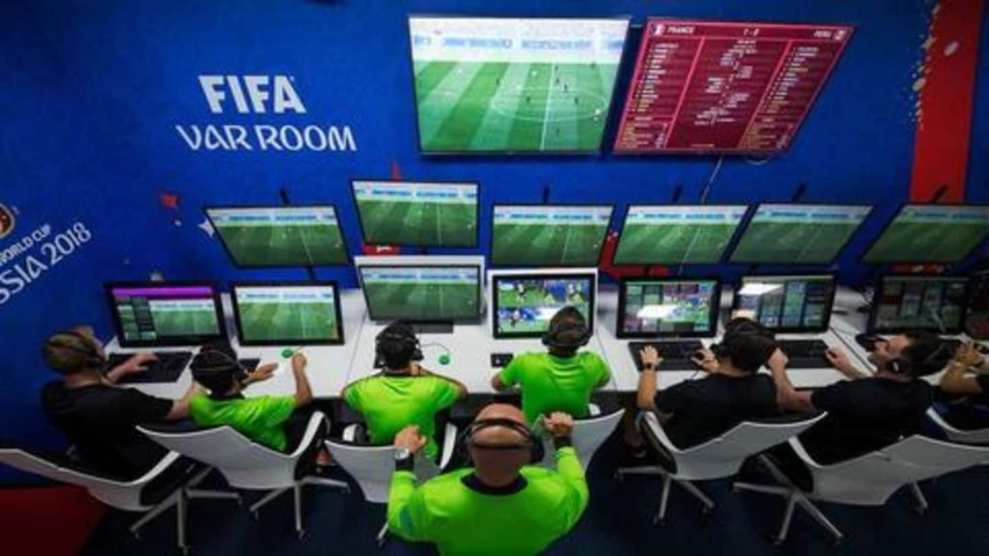 VAR could be introduced from Champions League round of 16 | NewsBytes