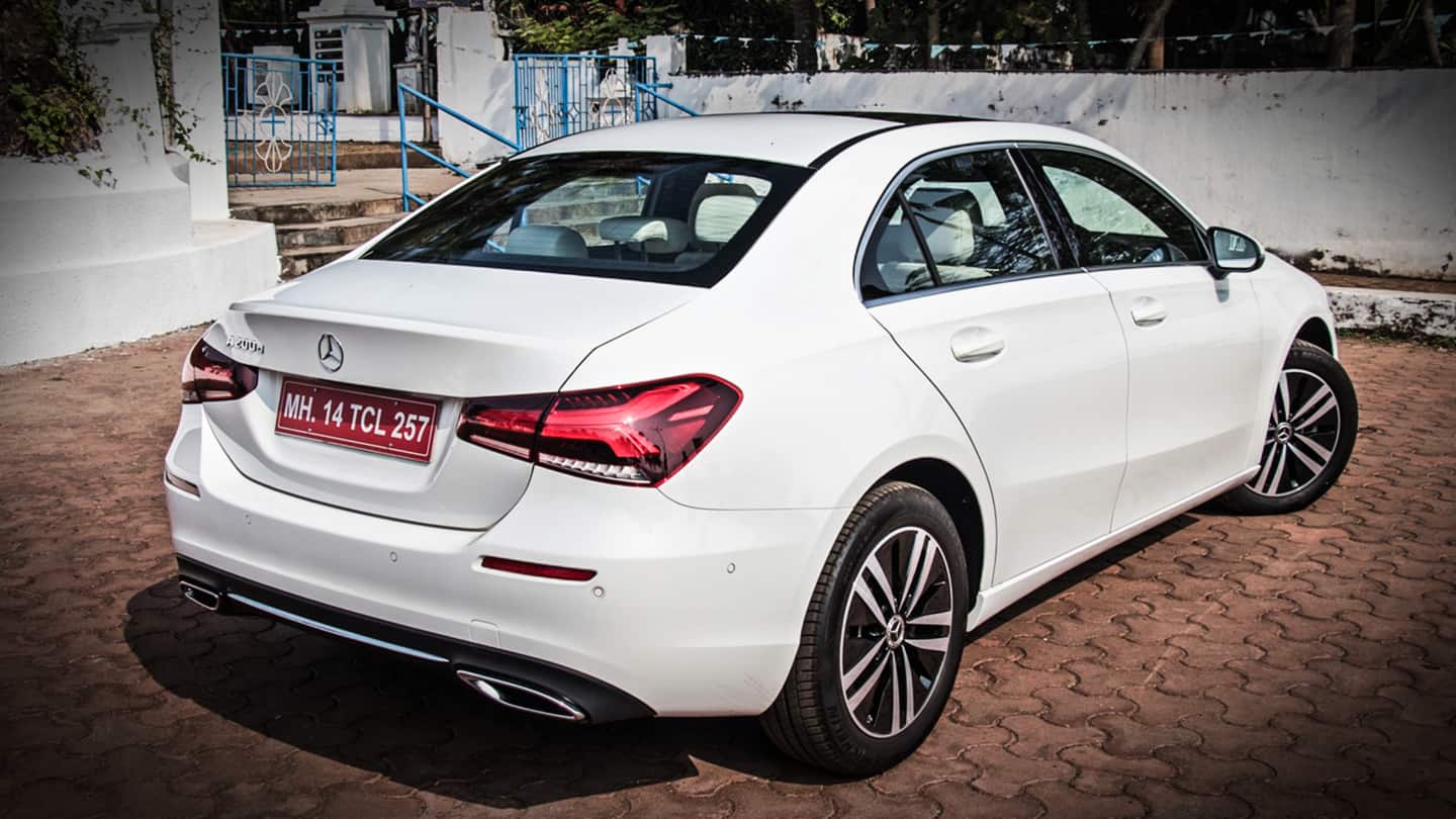 Mercedes-Benz A-Class Limousine first impression: A feature-packed ...
