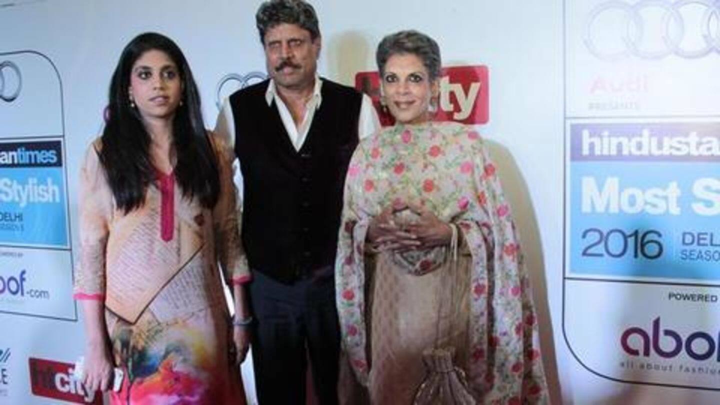 Kapil Dev's daughter to make her Bollywood debut with '83 | NewsBytes