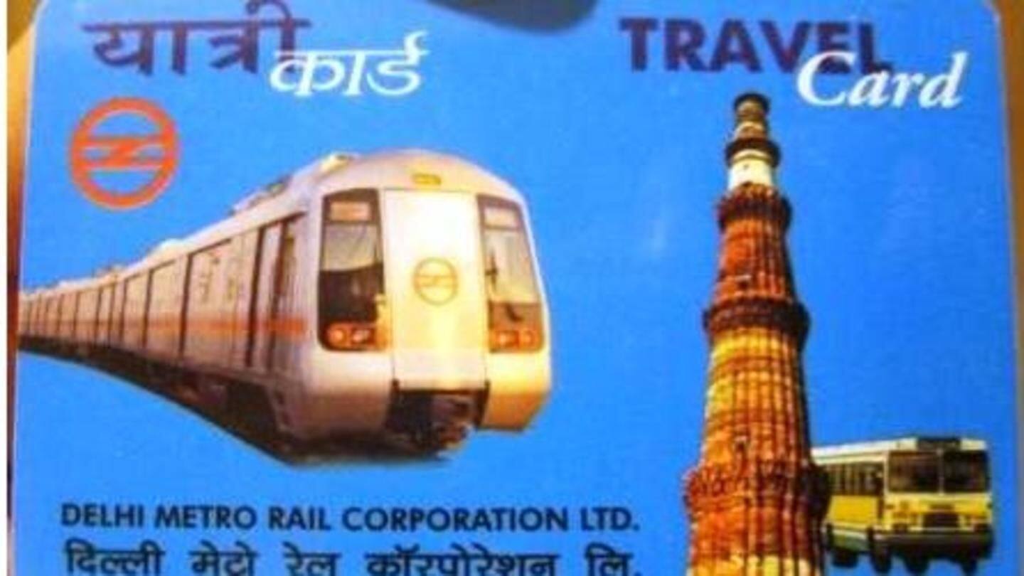 Delhi Metro smart cards to go 'colorful' from December | NewsBytes