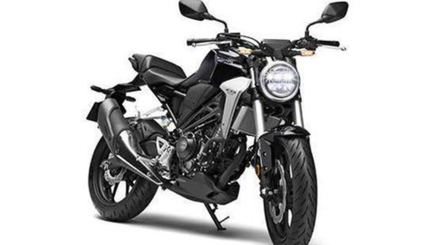 Honda launches new CB300R in India at Rs. 2.41 lakh | NewsBytes
