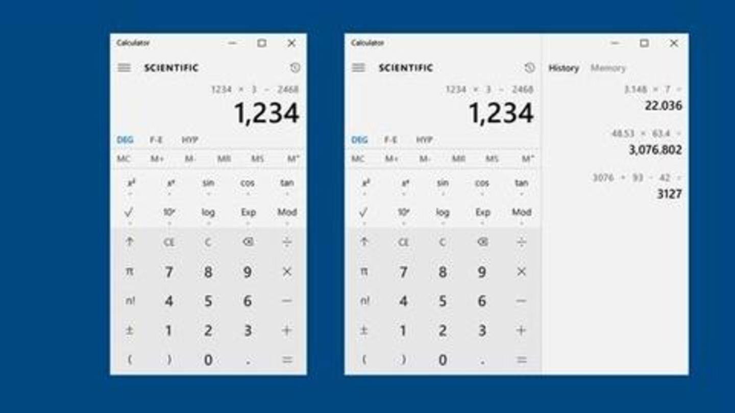 Soon Windows 10 Calculator Will Have Built In Graphing Capabilities Newsbytes