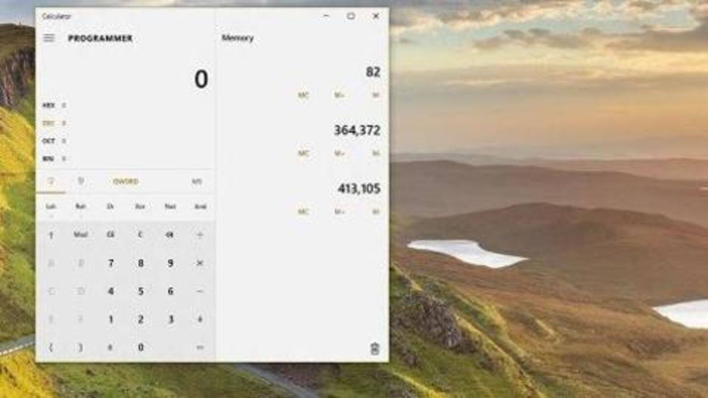Soon Windows 10 Calculator Will Have Built In Graphing Capabilities Newsbytes