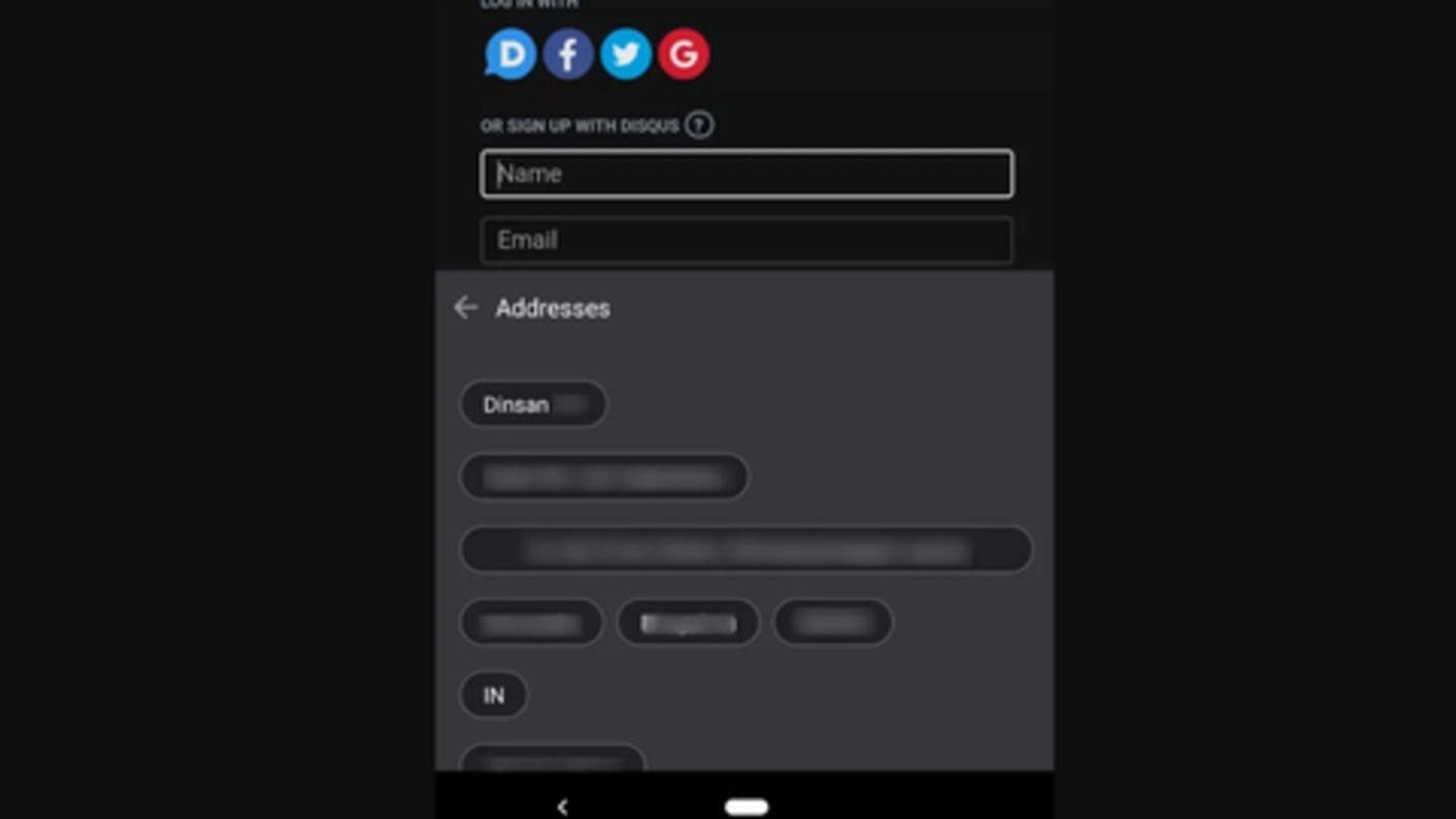 Google Chrome's autofill interface gets a new look: Details here ...