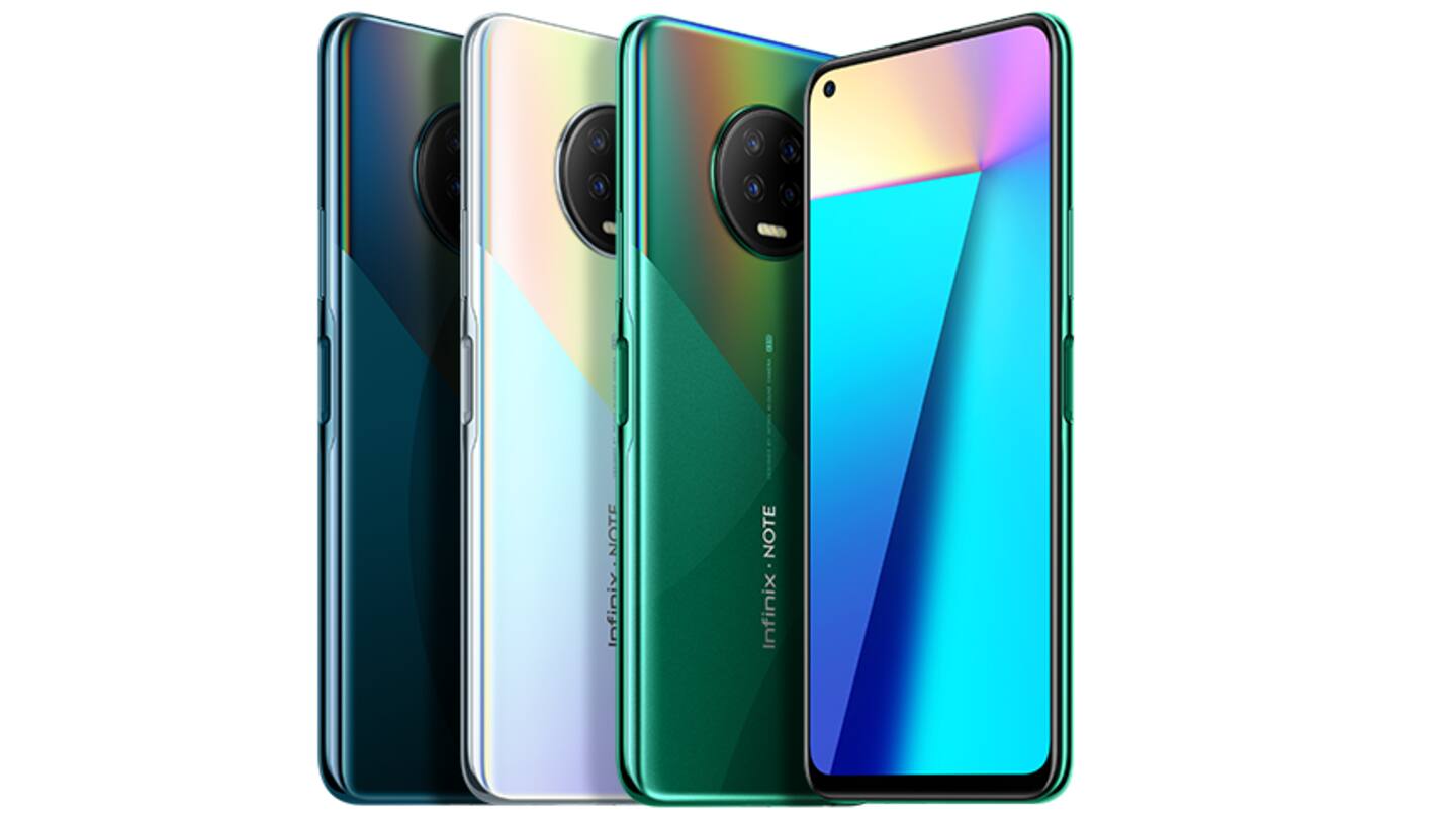 Ahead of launch, Infinix Note 7's specifications leaked | NewsBytes