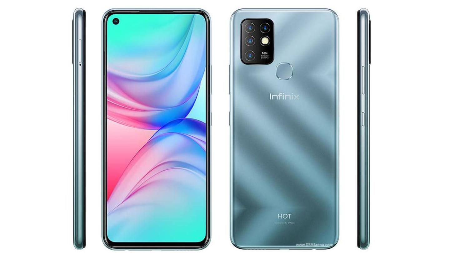 Infinix Hot 10 gets a new (4GB/64GB) variant in India | NewsBytes